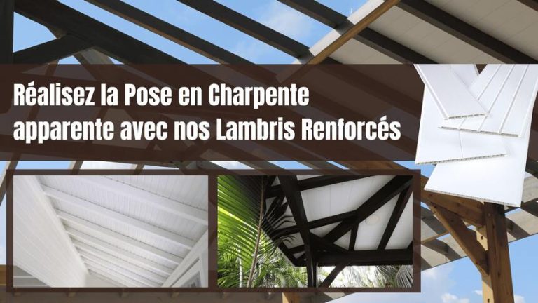 Réalisez la pose en charpente apparente avec nos lambris renforcés ...